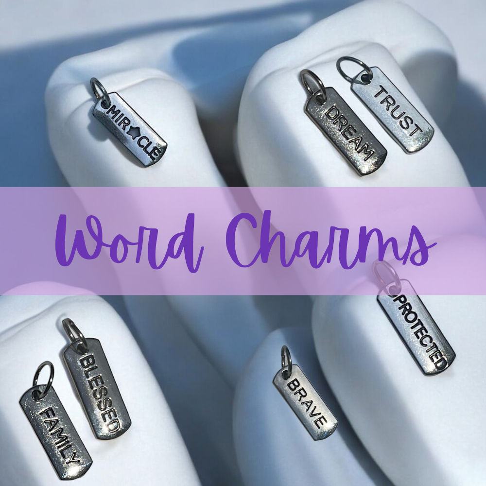 Word or Intention Charms – Glenwood Studio Crafts